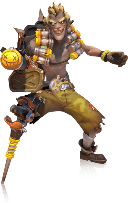 Junkrat Heroes Overwatch Junkrat Heroes Overwatch